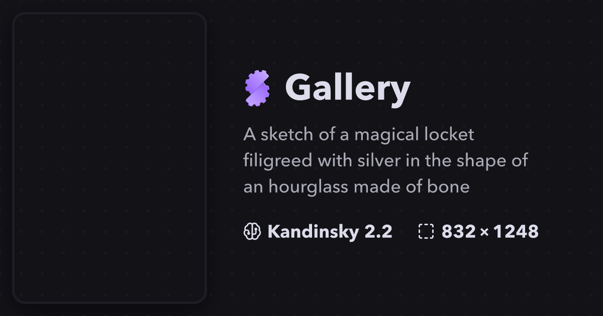 "A sketch of a magical locket filigree..." | Gallery | Stablecog