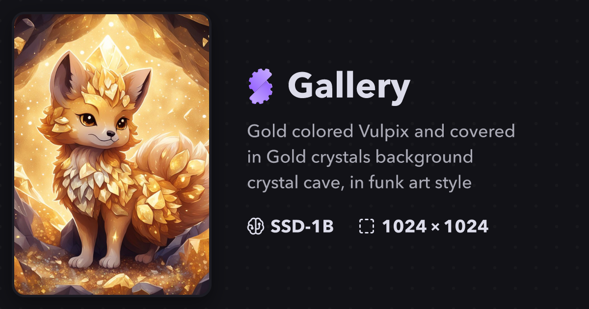 "Gold colored Vulpix and covered in Go..." | Gallery | Stablecog