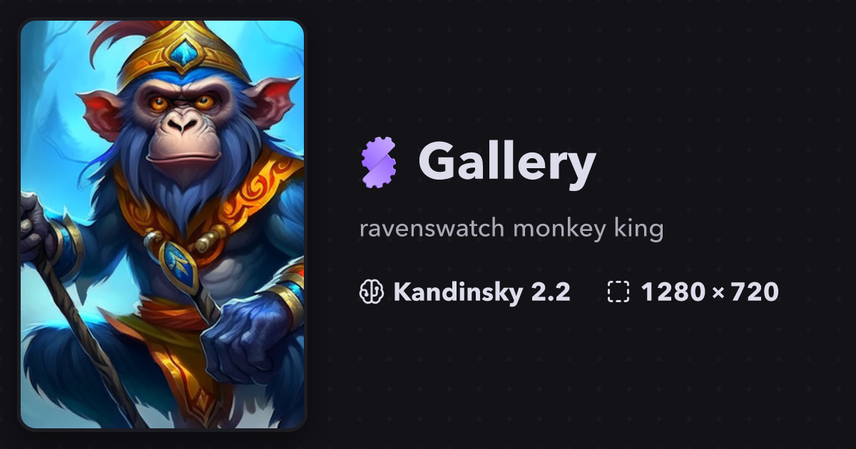 "ravenswatch monkey king" | Gallery | Stablecog