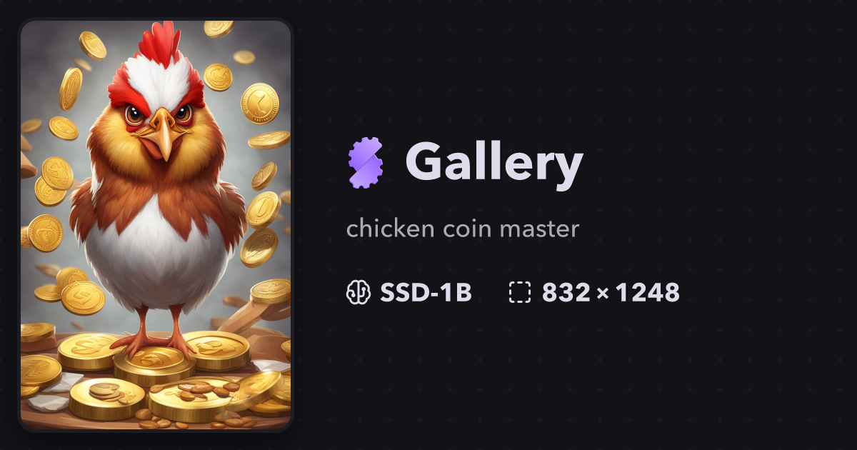 "chicken coin master" | Gallery | Stablecog