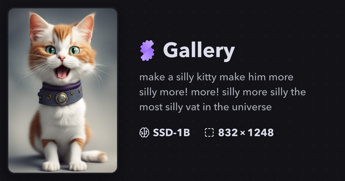 Make a silly kitty make him more silly more! more!... | Gallery