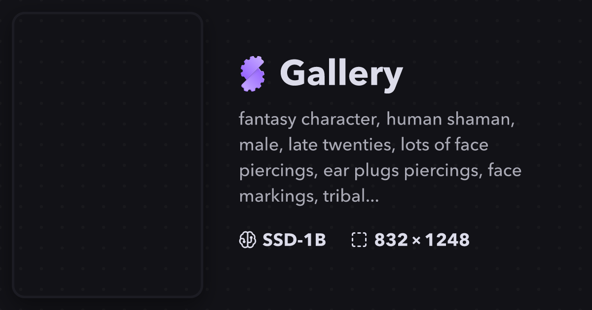 "fantasy character, human shaman, male..." | Gallery | Stablecog