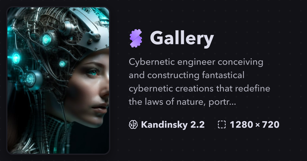 "Cybernetic engineer conceiving and const..." | Gallery | Stablecog