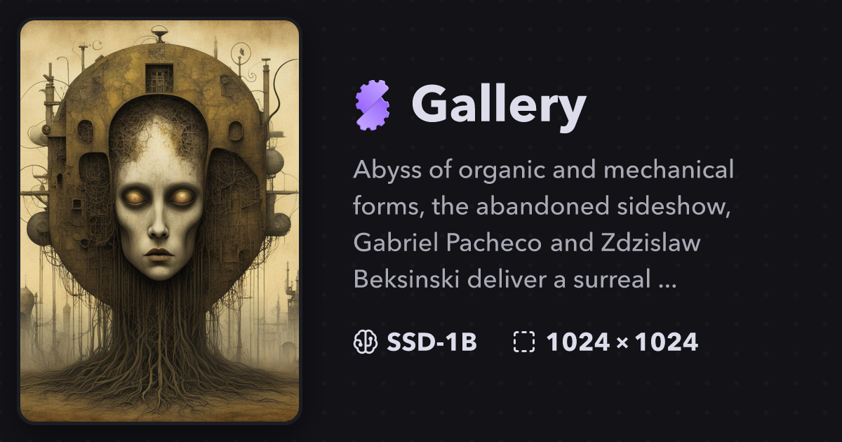 "Abyss of organic and mechanical forms..." | Gallery | Stablecog