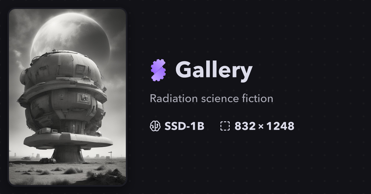 "Radiation science fiction" | Gallery | Stablecog