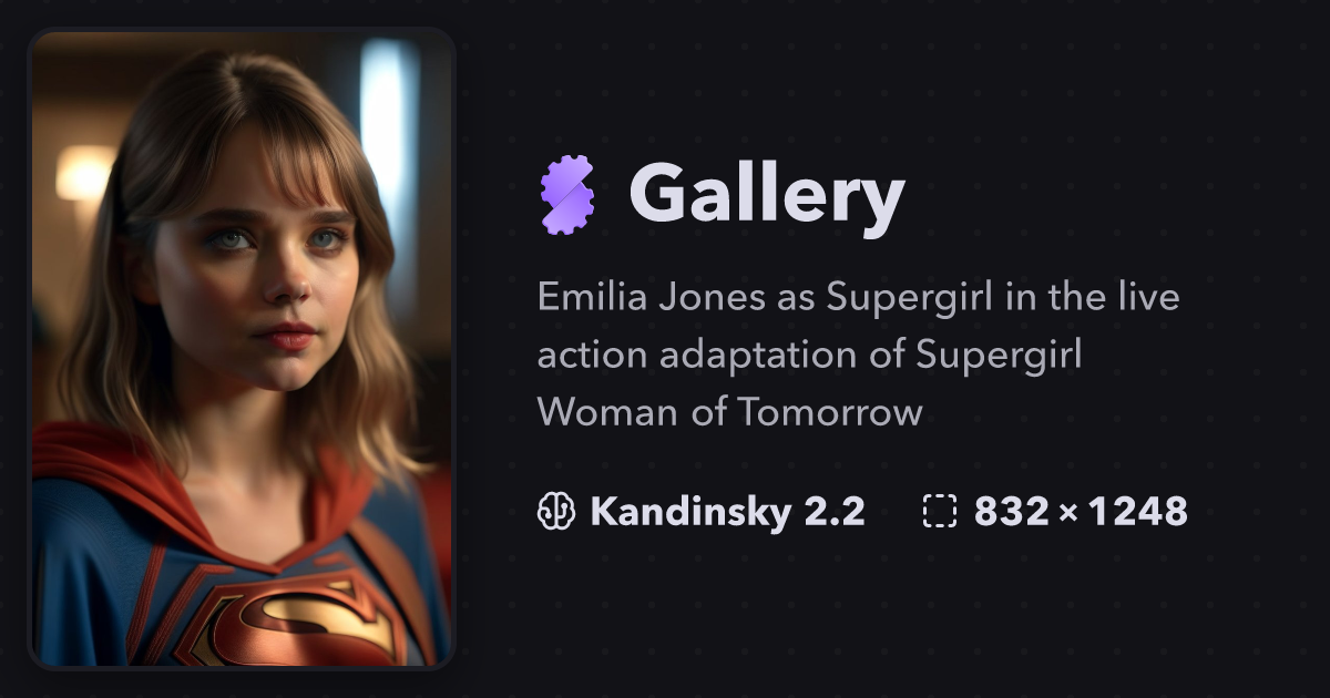 "Emilia Jones as Supergirl in the live..." | Gallery | Stablecog