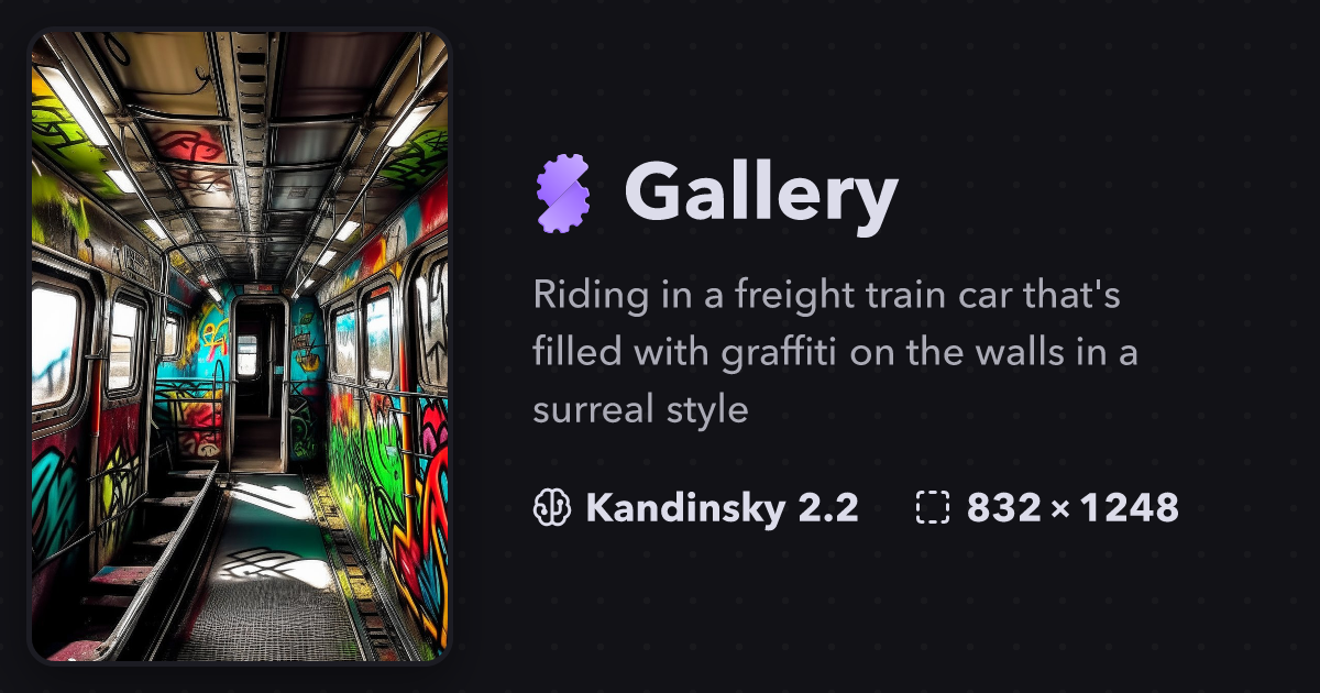 "Riding in a freight train car that's ..." | Gallery | Stablecog