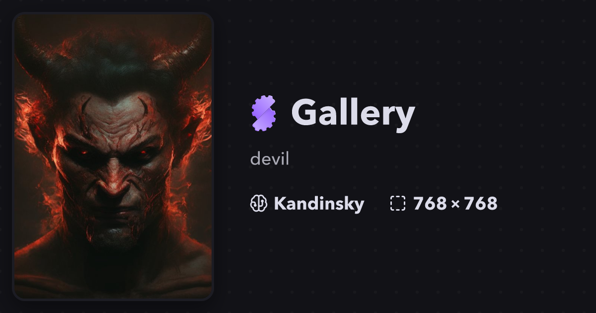 "devil" | Gallery | Stablecog