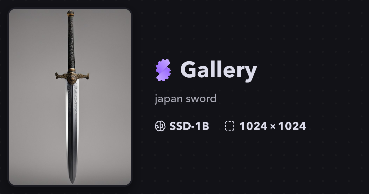 "japan sword" | Gallery | Stablecog