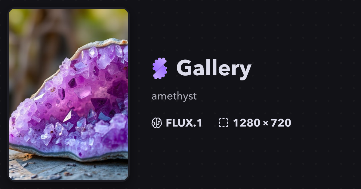"amethyst" | Gallery | Stablecog