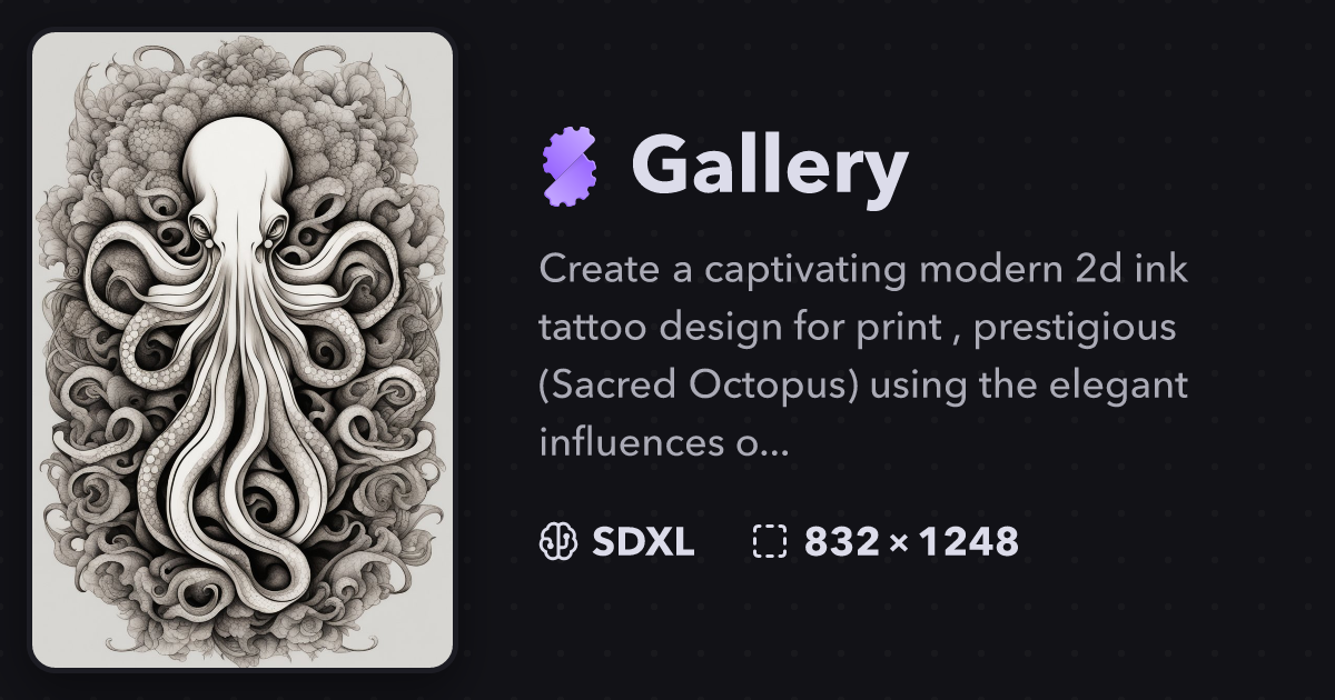 "Create a captivating modern 2d ink ta..." | Gallery | Stablecog