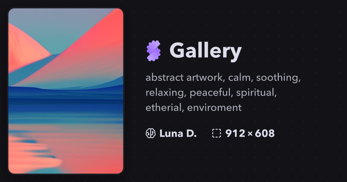 "abstract artwork, calm, soothing, rel..." | Gallery | Stablecog