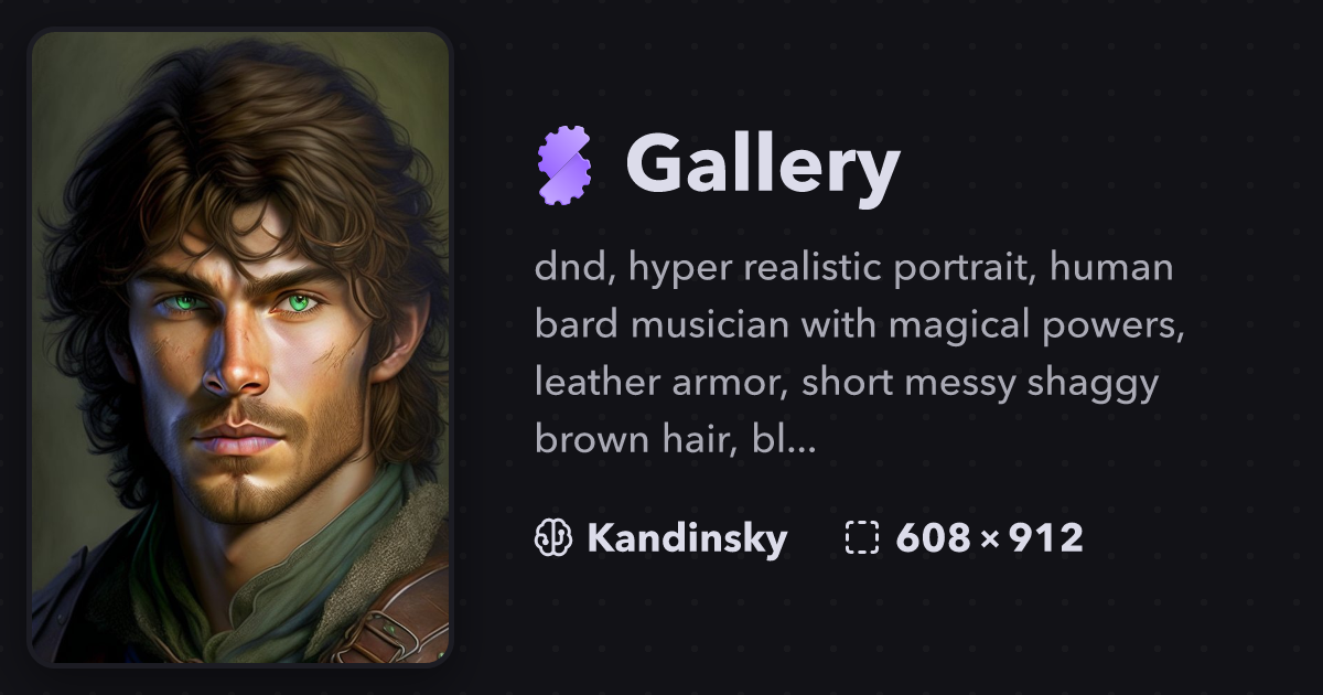"dnd, hyper realistic portrait, human ..." | Gallery | Stablecog