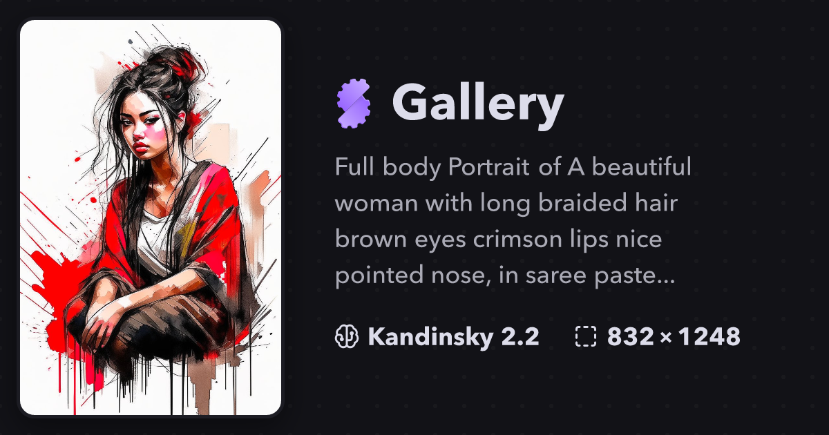 "Full body Portrait of A beautiful wom..." | Gallery | Stablecog