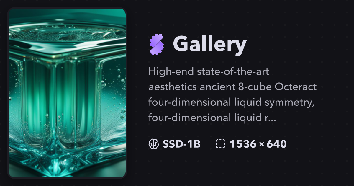 "High-end state-of-the-art aesthetics ..." | Gallery | Stablecog