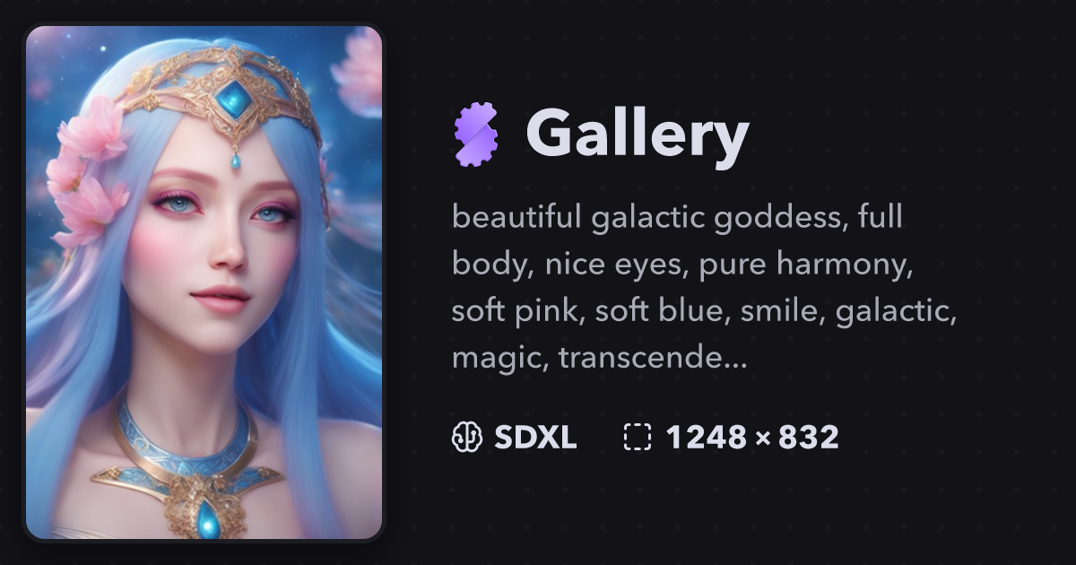 "beautiful galactic goddess, full body, n..." | Gallery | Stablecog
