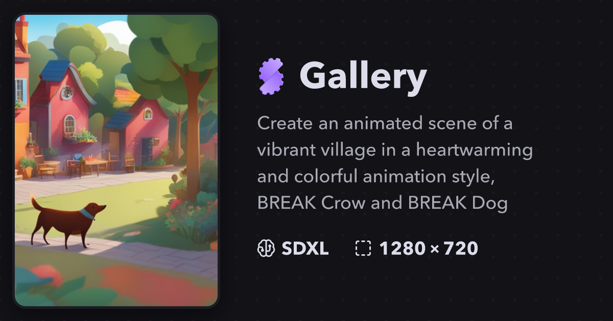 "Create an animated scene of a vibrant..." | Gallery | Stablecog
