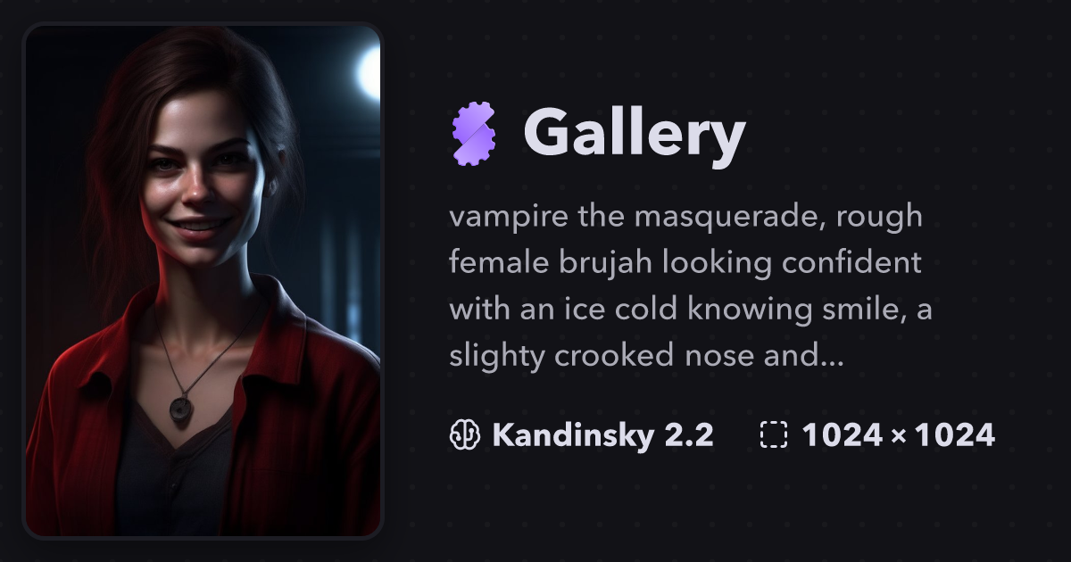 "vampire the masquerade, rough female ..." | Gallery | Stablecog