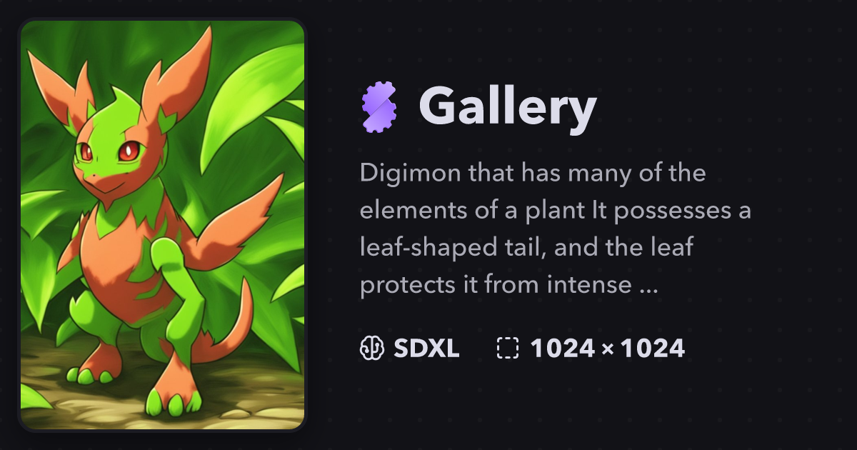 "Digimon that has many of the elements..." | Gallery | Stablecog
