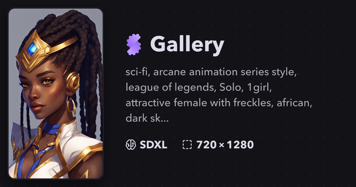 "sci-fi, arcane animation series style..." | Gallery | Stablecog