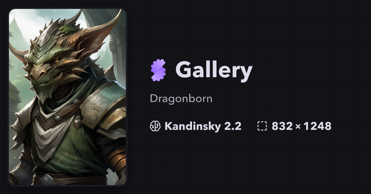 "Dragonborn" | Gallery | Stablecog
