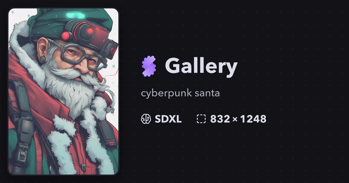 "cyberpunk santa" | Gallery | Stablecog