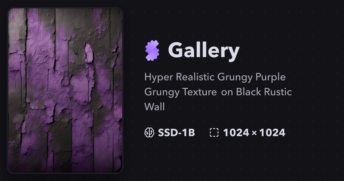 Hyper Realistic Grungy Purple Grungy Texture on Bl... | Gallery