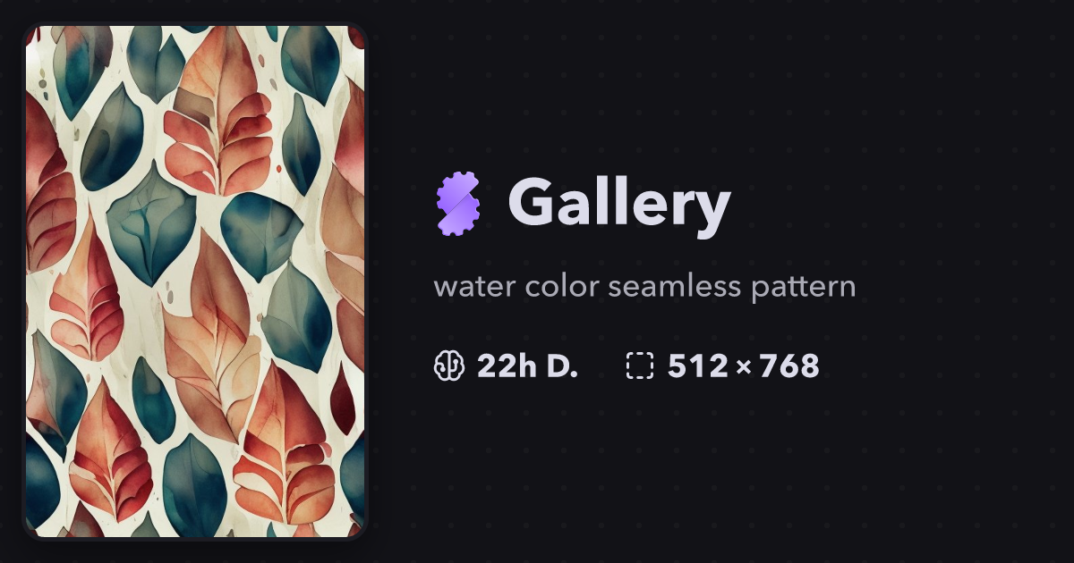 "water color seamless pattern" | Gallery | Stablecog