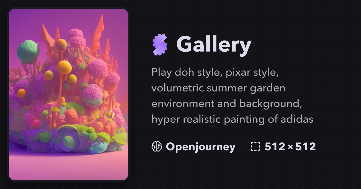 "Play doh style, pixar style, volumetr..." | Gallery | Stablecog