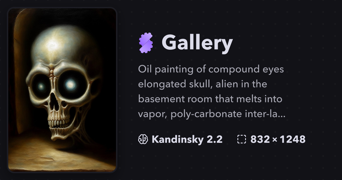 "Oil painting of compound eyes elongat..." | Gallery | Stablecog