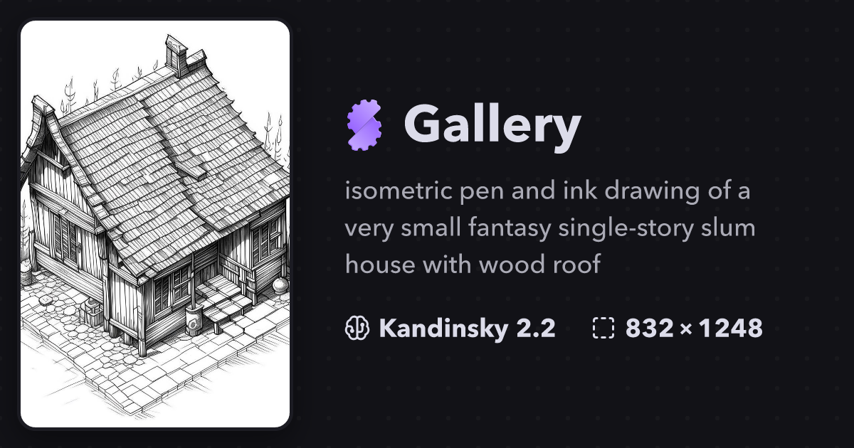 "isometric pen and ink drawing of a ve..." | Gallery | Stablecog