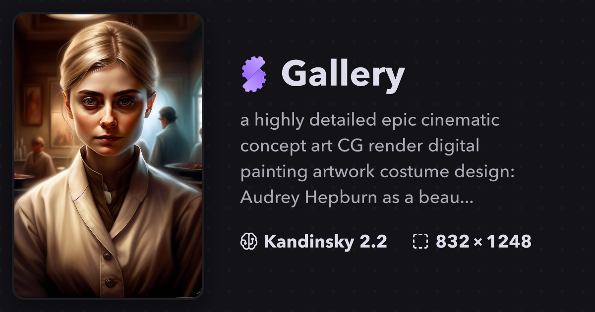 "a highly detailed epic cinematic conc..." | Gallery | Stablecog