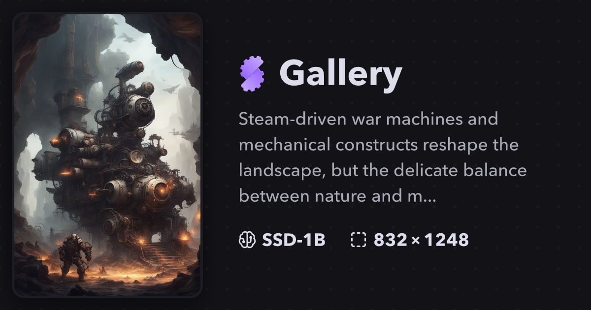 "Steam-driven war machines and mechani..." | Gallery | Stablecog