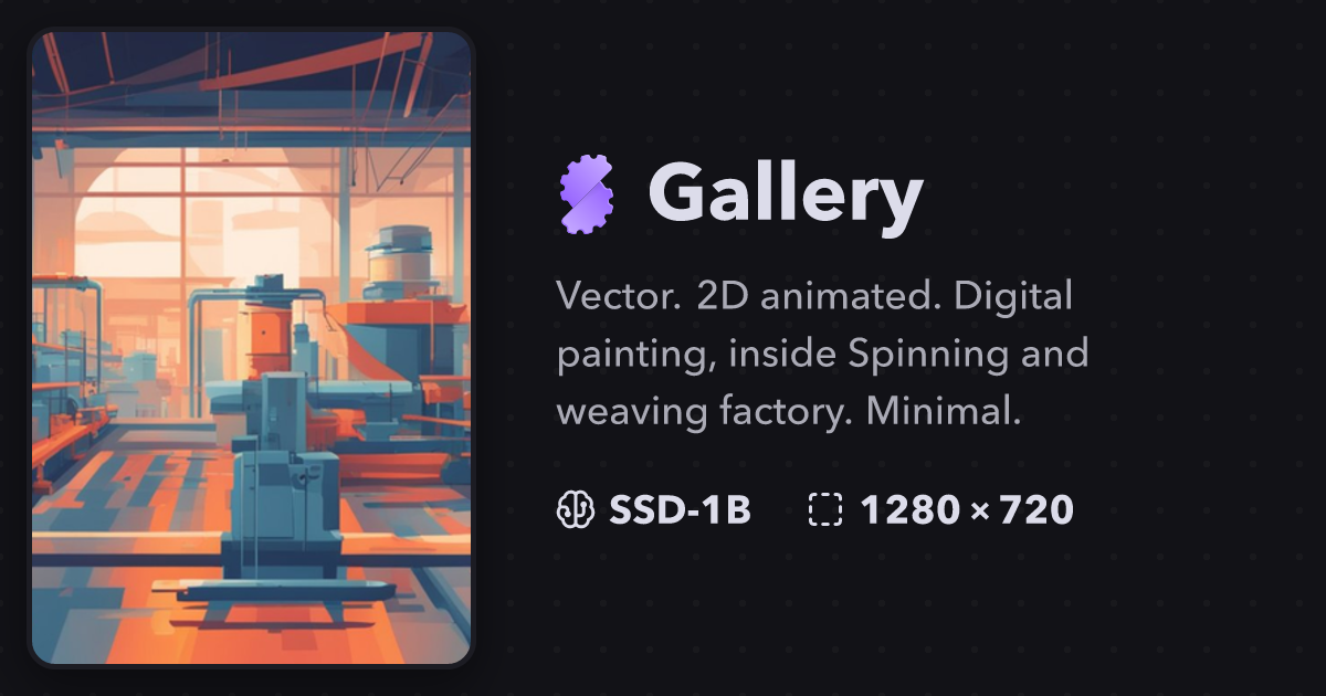 "Vector. 2D animated. Digital painting..." | Gallery | Stablecog