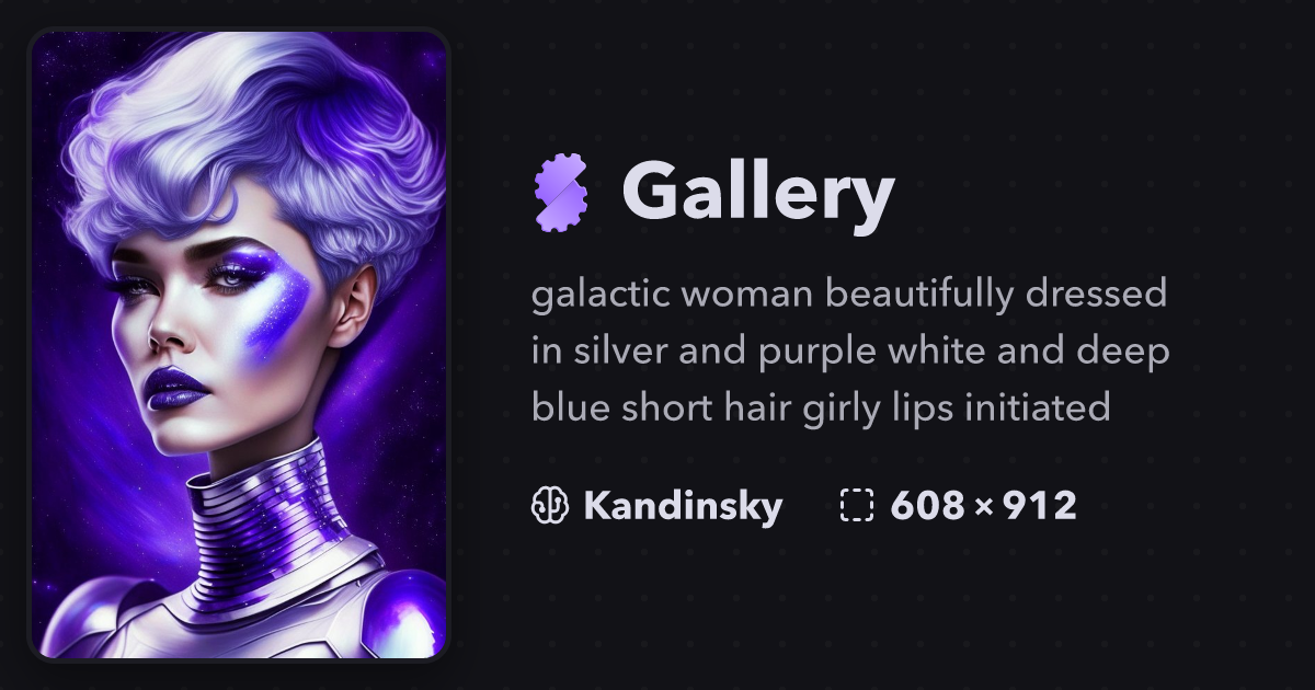 "galactic woman beautifully dressed in..." | Gallery | Stablecog