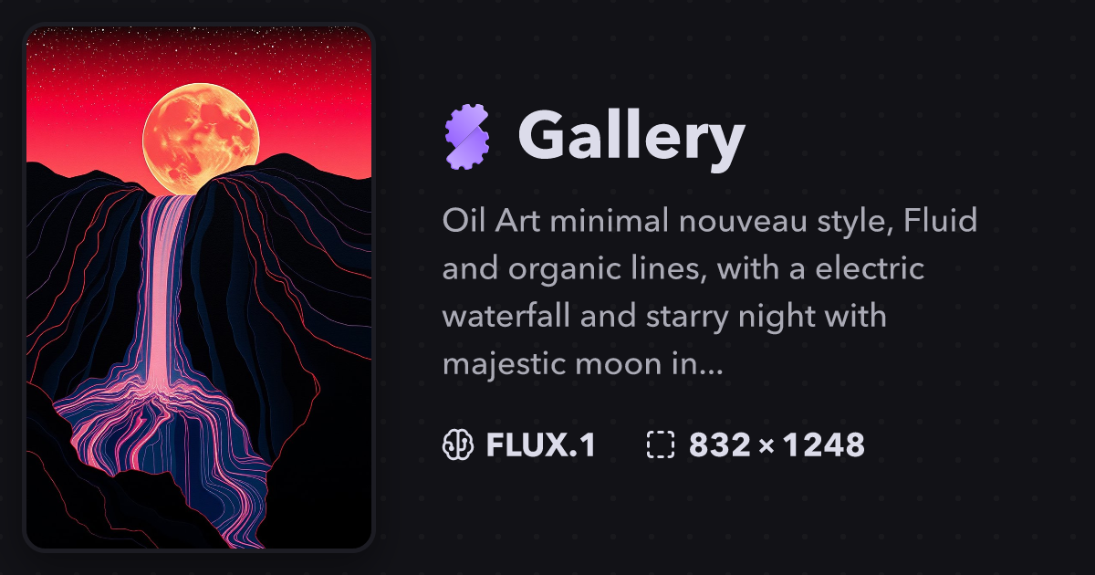 "Oil Art minimal nouveau style, Fluid ..." | Gallery | Stablecog