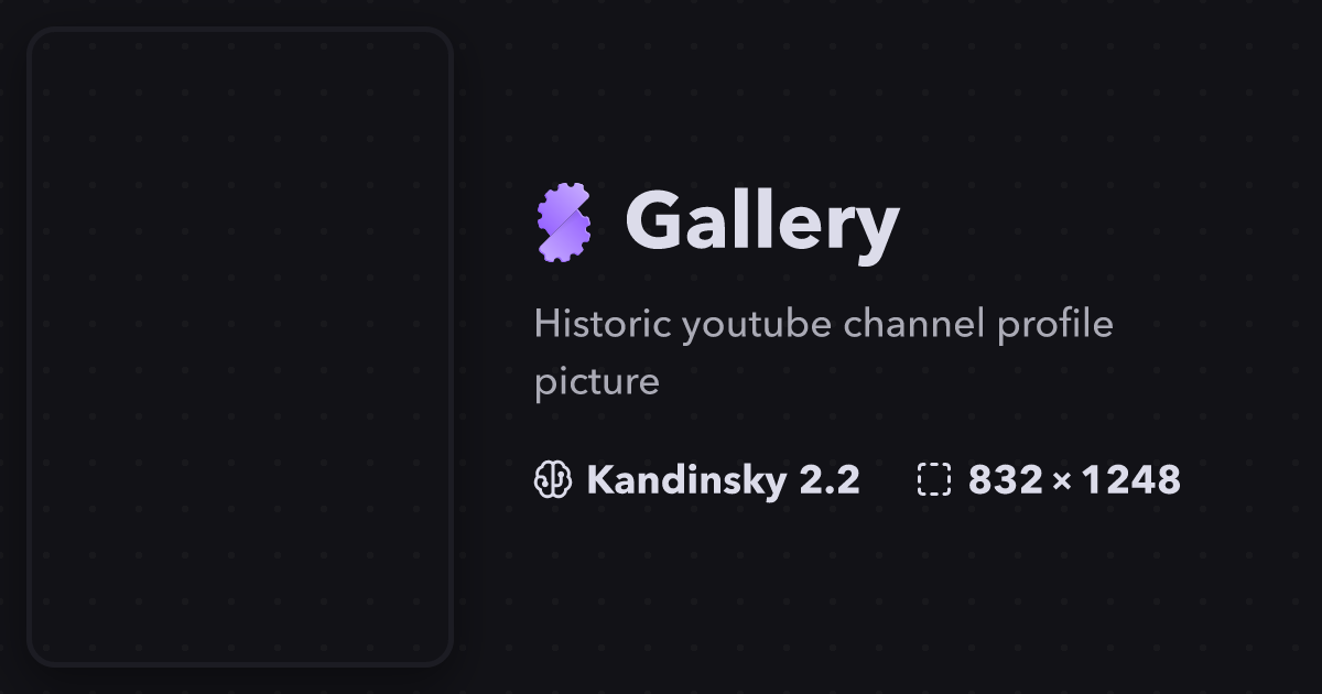 Historic youtube channel profile picture | Gallery