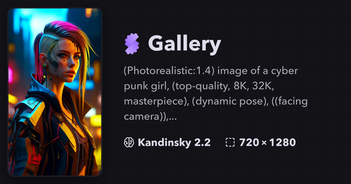 "(Photorealistic:1.4) image of a cyber..." | Gallery | Stablecog