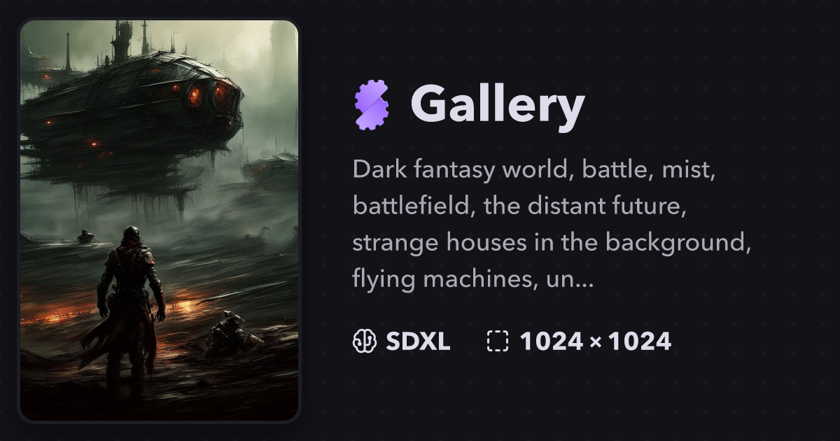 "Dark fantasy world, battle, mist, battle..." | Gallery | Stablecog