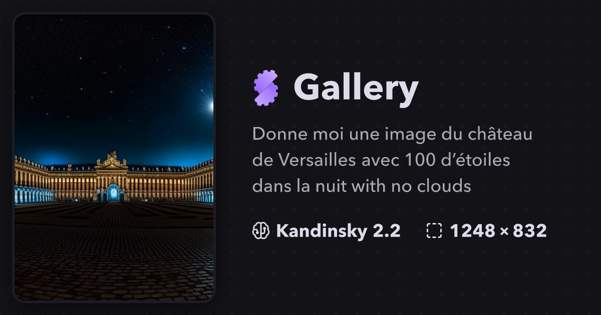 "Donne moi une image du château de Ver..." | Gallery | Stablecog