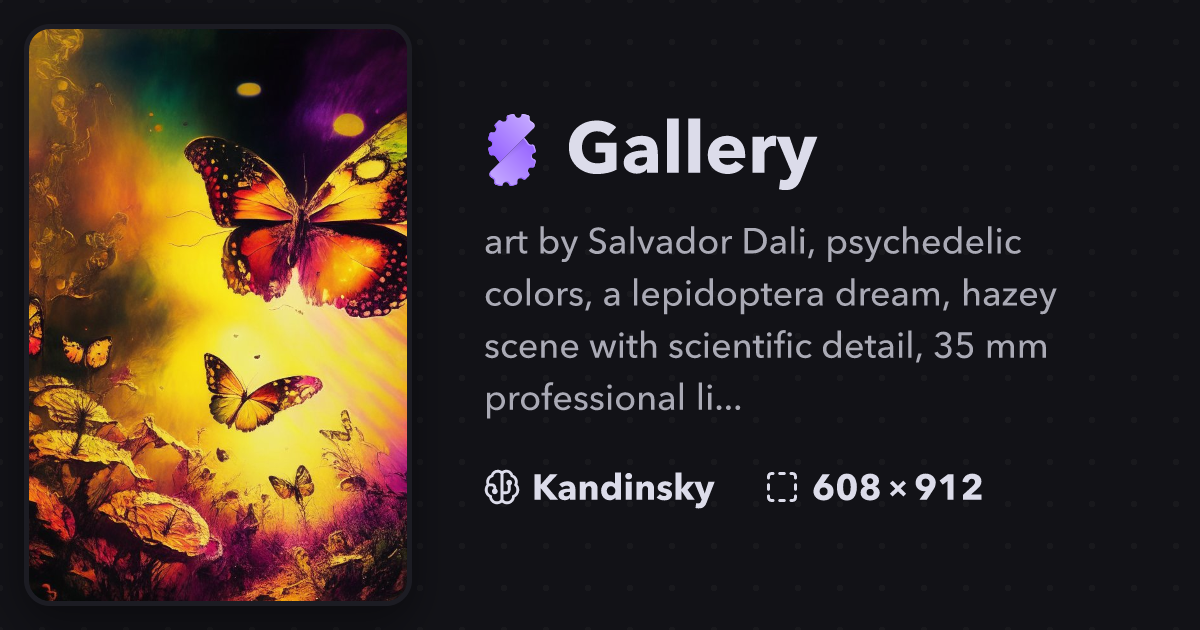 "art by Salvador Dali, psychedelic col..." | Gallery | Stablecog