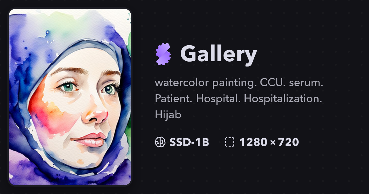 "watercolor painting. CCU. serum. Patient..." | Gallery | Stablecog