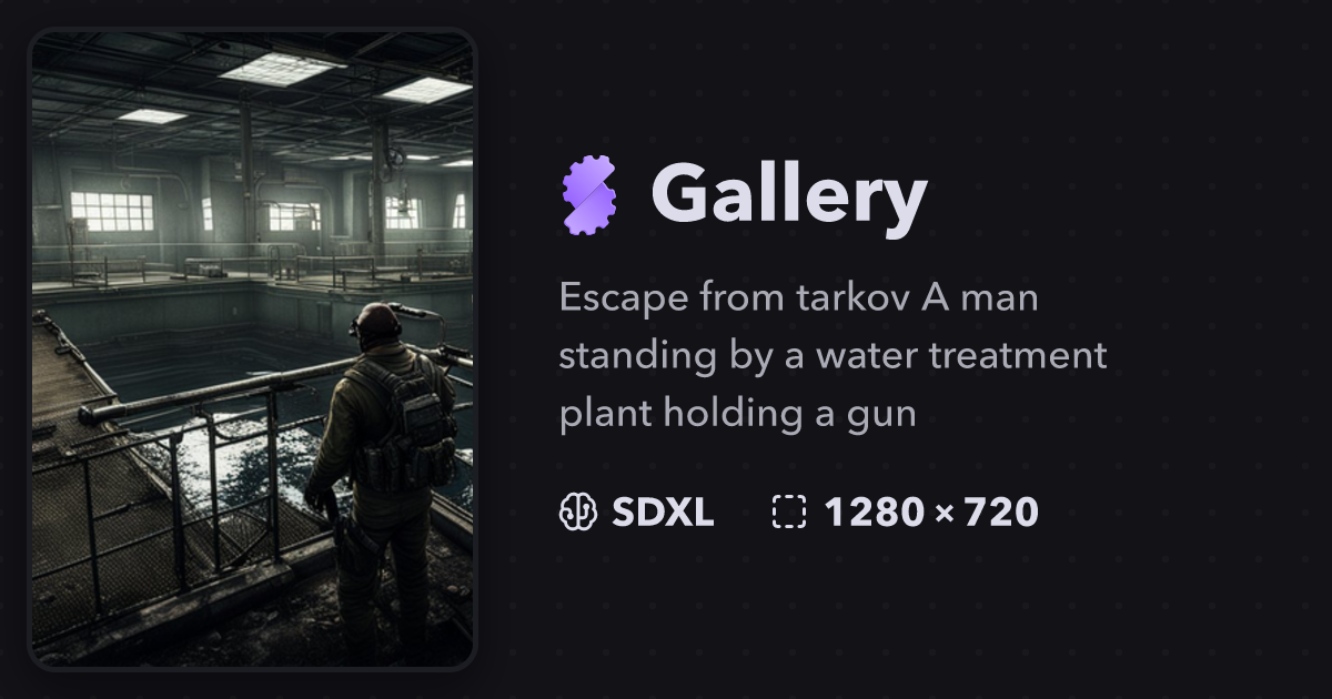 "Escape from tarkov A man standing by ..." | Gallery | Stablecog