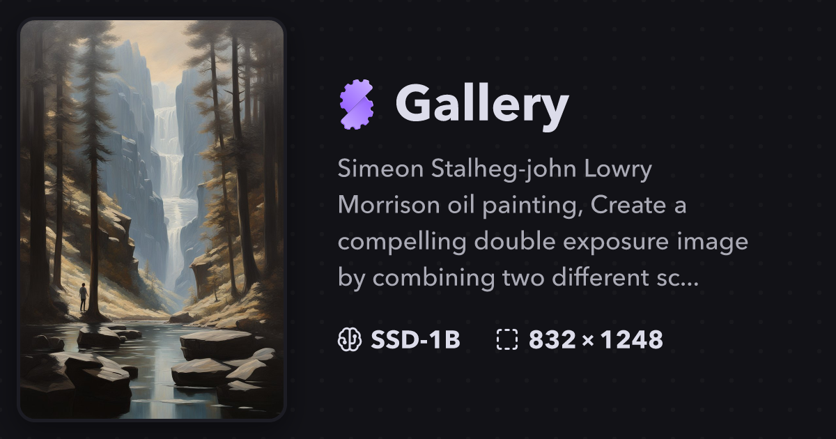 "Simeon Stalheg-john Lowry Morrison oi..." | Gallery | Stablecog