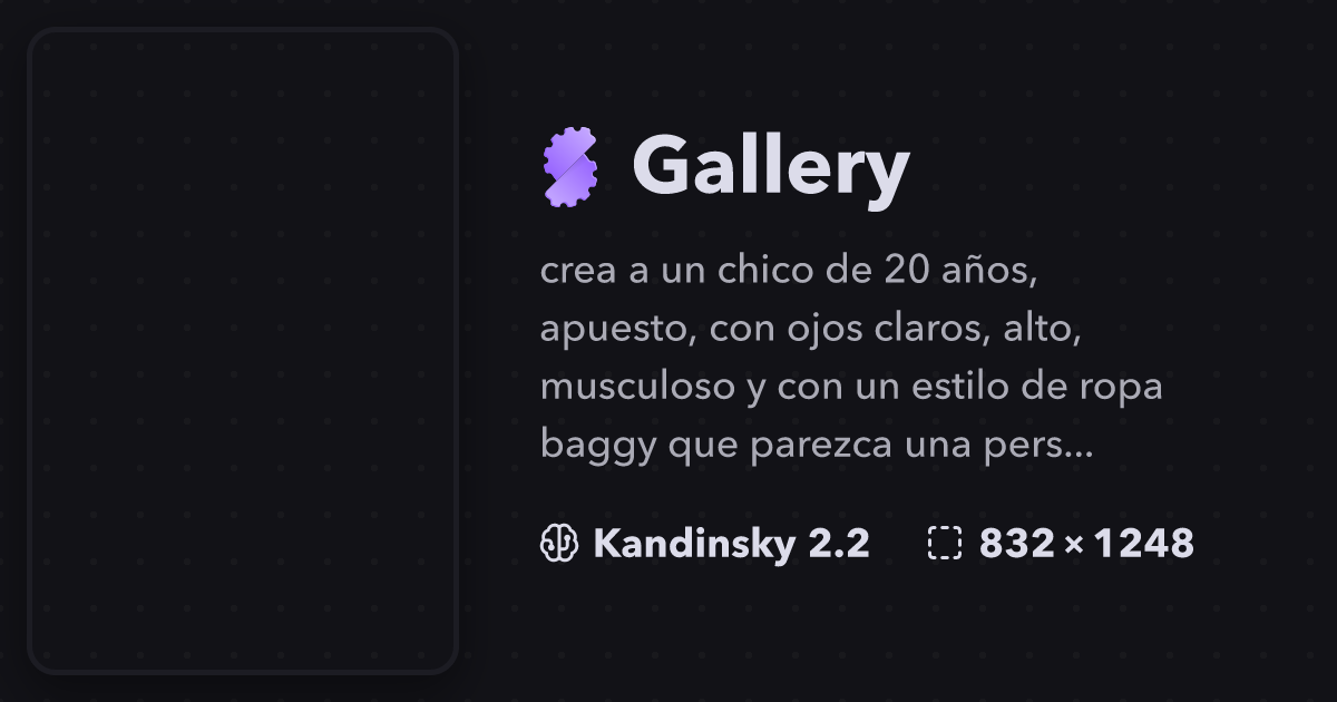 "crea a un chico de 20 años, apuesto, ..." | Gallery | Stablecog