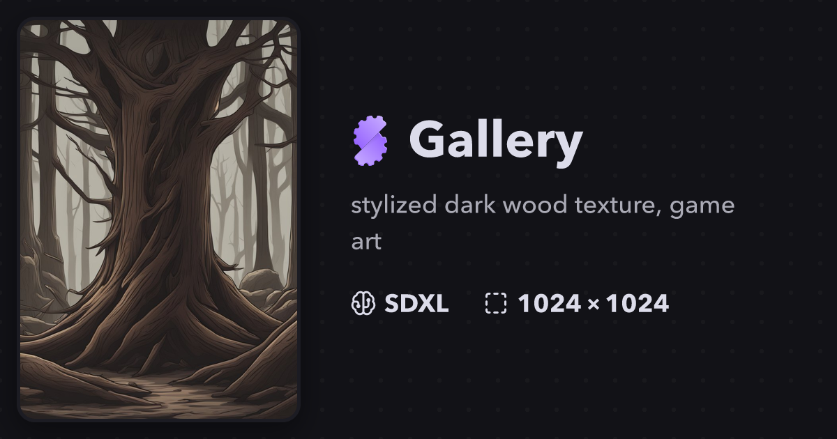 "stylized dark wood texture, game art" | Gallery | Stablecog