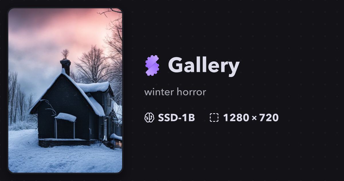 "winter horror" | Gallery | Stablecog