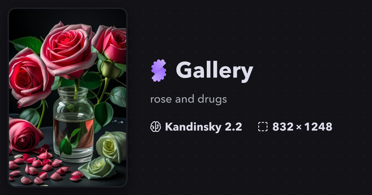 "rose and drugs" | Gallery | Stablecog