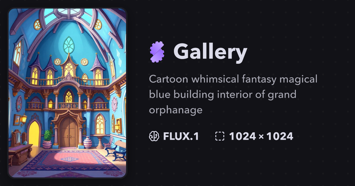 "Cartoon whimsical fantasy magical blu..." | Gallery | Stablecog