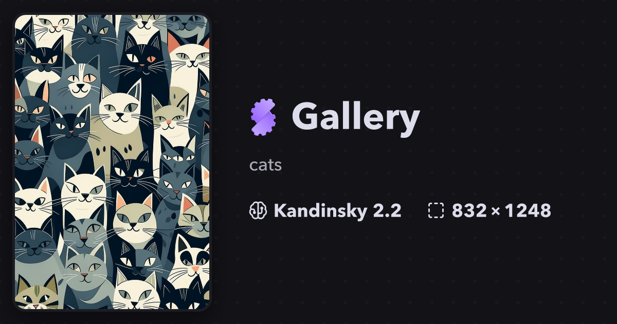 "cats" | Gallery | Stablecog